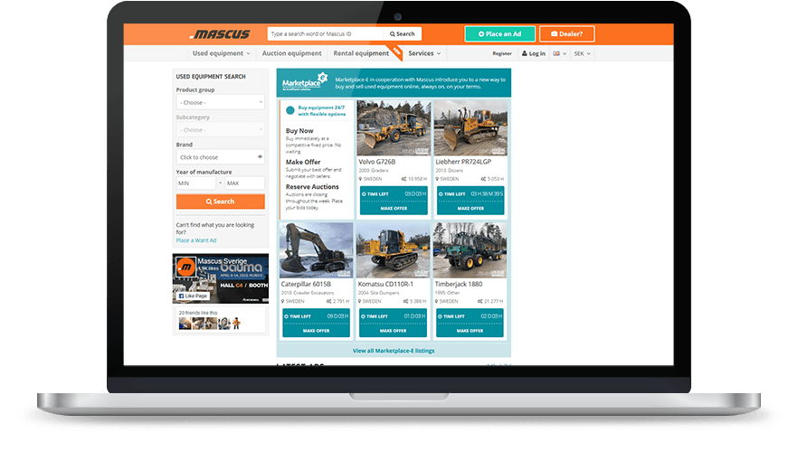 Brugte entreprenør- og landbrugsmaskiner - Mascus Denmark | Brugte maskiner