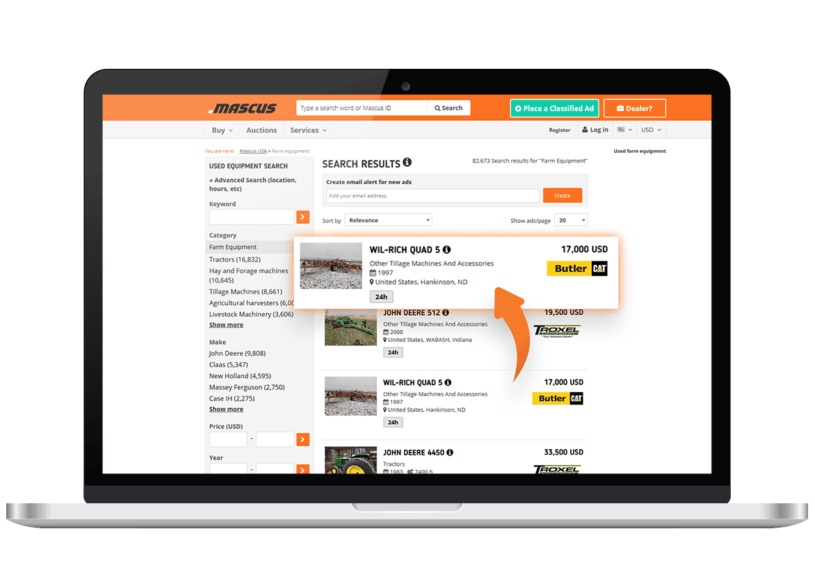 Brugte entreprenør- og landbrugsmaskiner - Mascus Denmark | Brugte maskiner