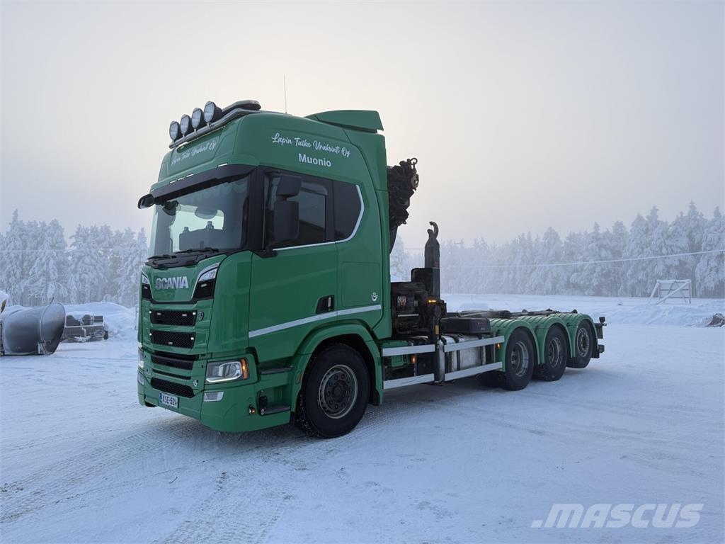 Scania R650, 2019, Muonio, Finland - Brugte lastbil med kran - Mascus ...