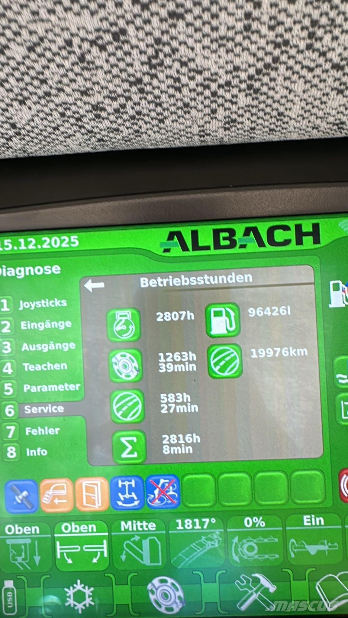 Albach Diamant 2000, 2023, Tyskland - Brugte flishuggere / neddelere ...