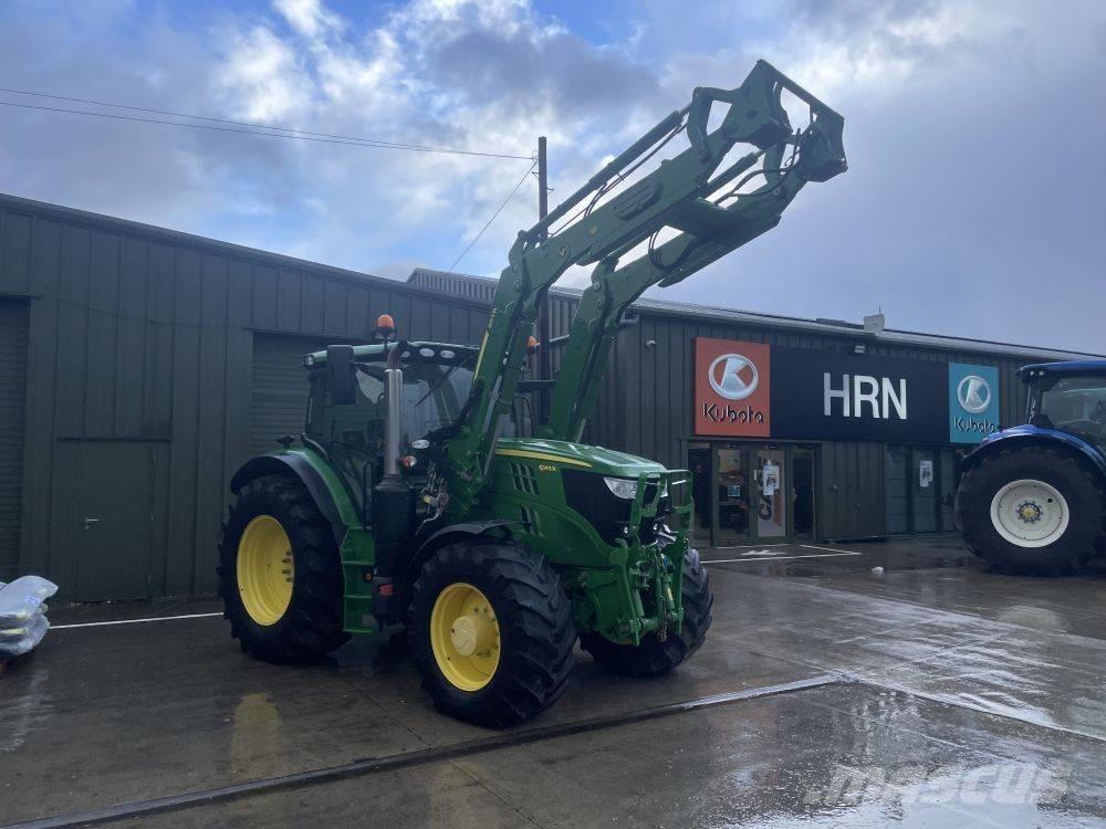 John Deere 6145 R, 2022, Blairdrummond, Central, Storbritannien ...