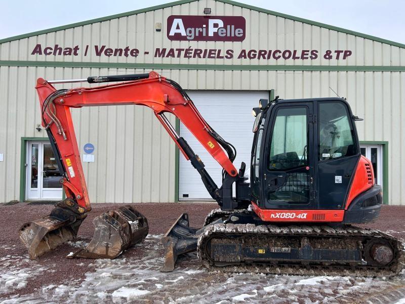 Kubota KX080-4, 2019, CHICHE, Frankrig - Brugte minigravemaskiner ...