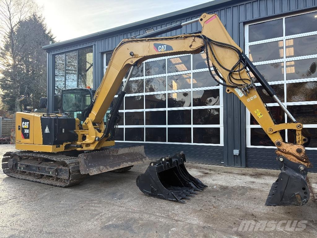 Cat 308 CR, 2019, Storbritannien - Brugte midigravemaskiner 7t - 12t ...