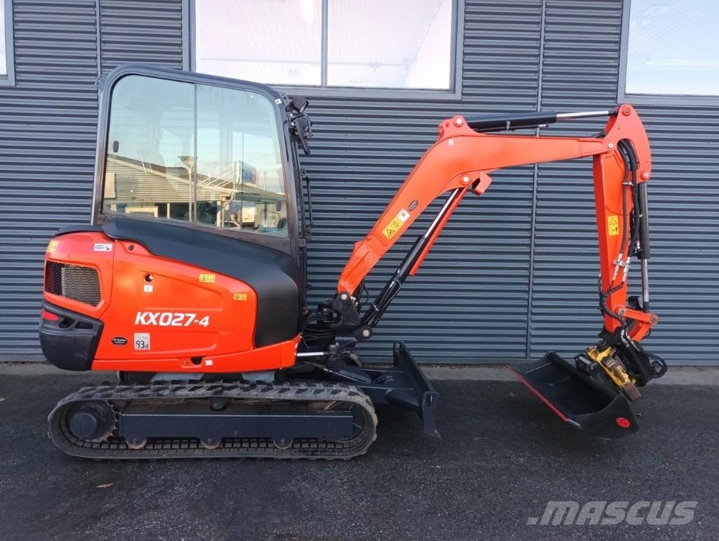 Kubota KX 027-4, 2018, Sorø, Sjælland, Danmark - Brugte minigravemaskiner - Mascus Denmark