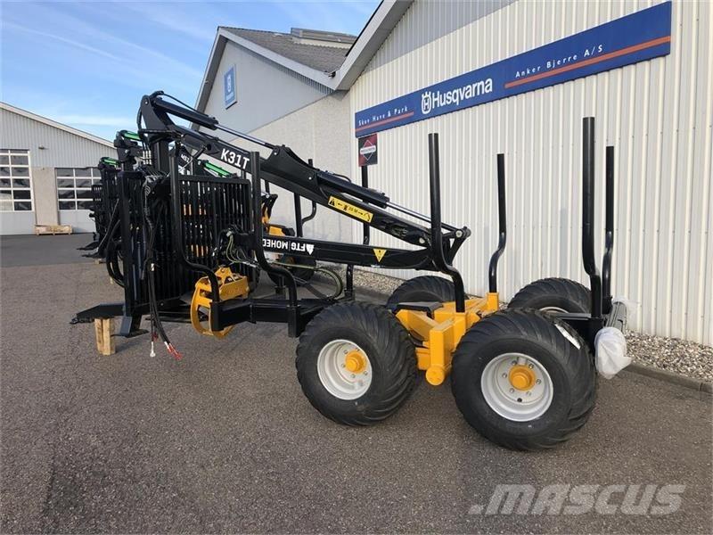 Moheda FTG M91 6,5M. KRAN, Holstebro, Danmark - Brugte skovvogne ...